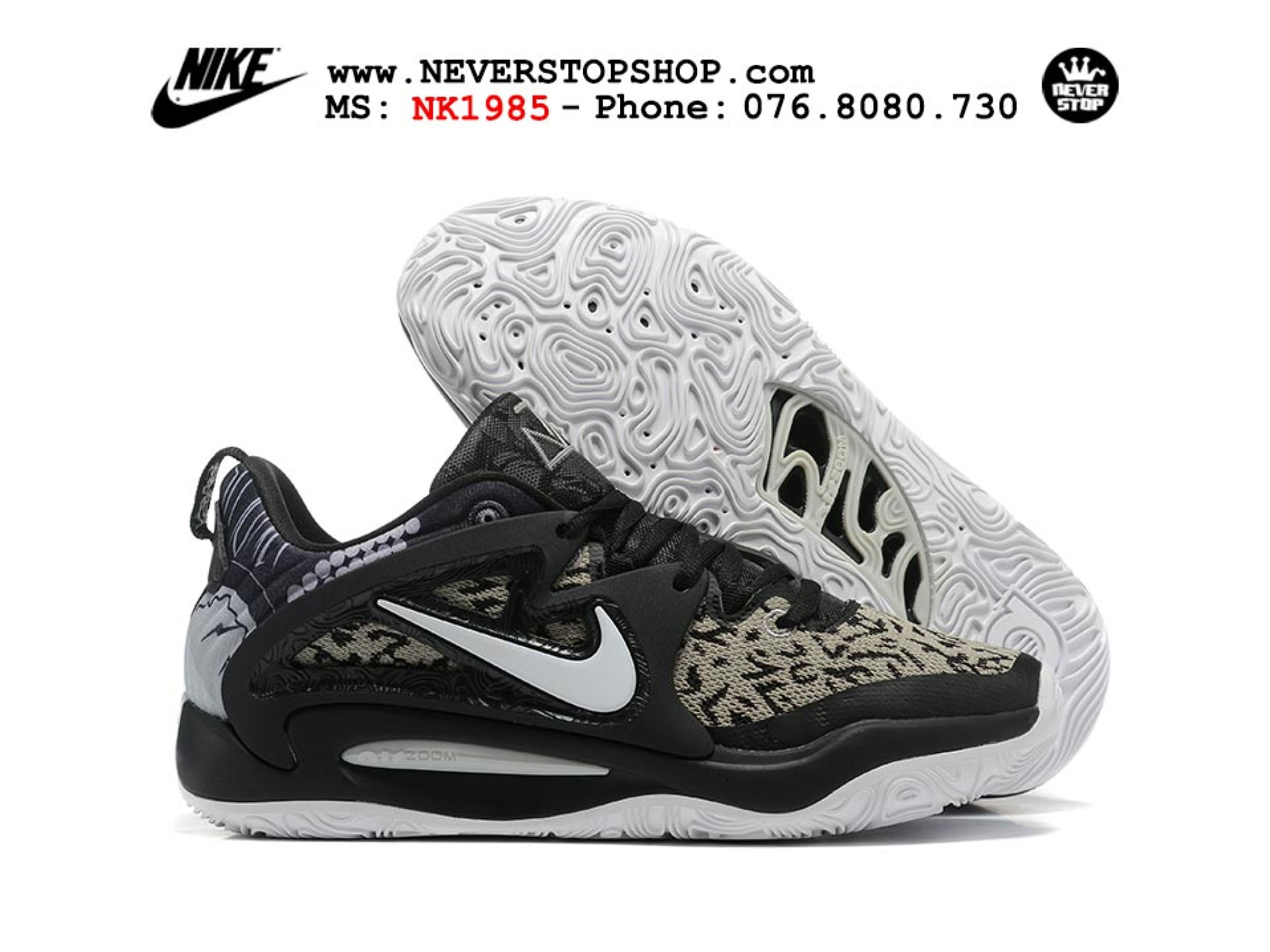Nike KD 15 : Giày bóng rổ cổ thấp NIKE KD 15 BLACK ...
