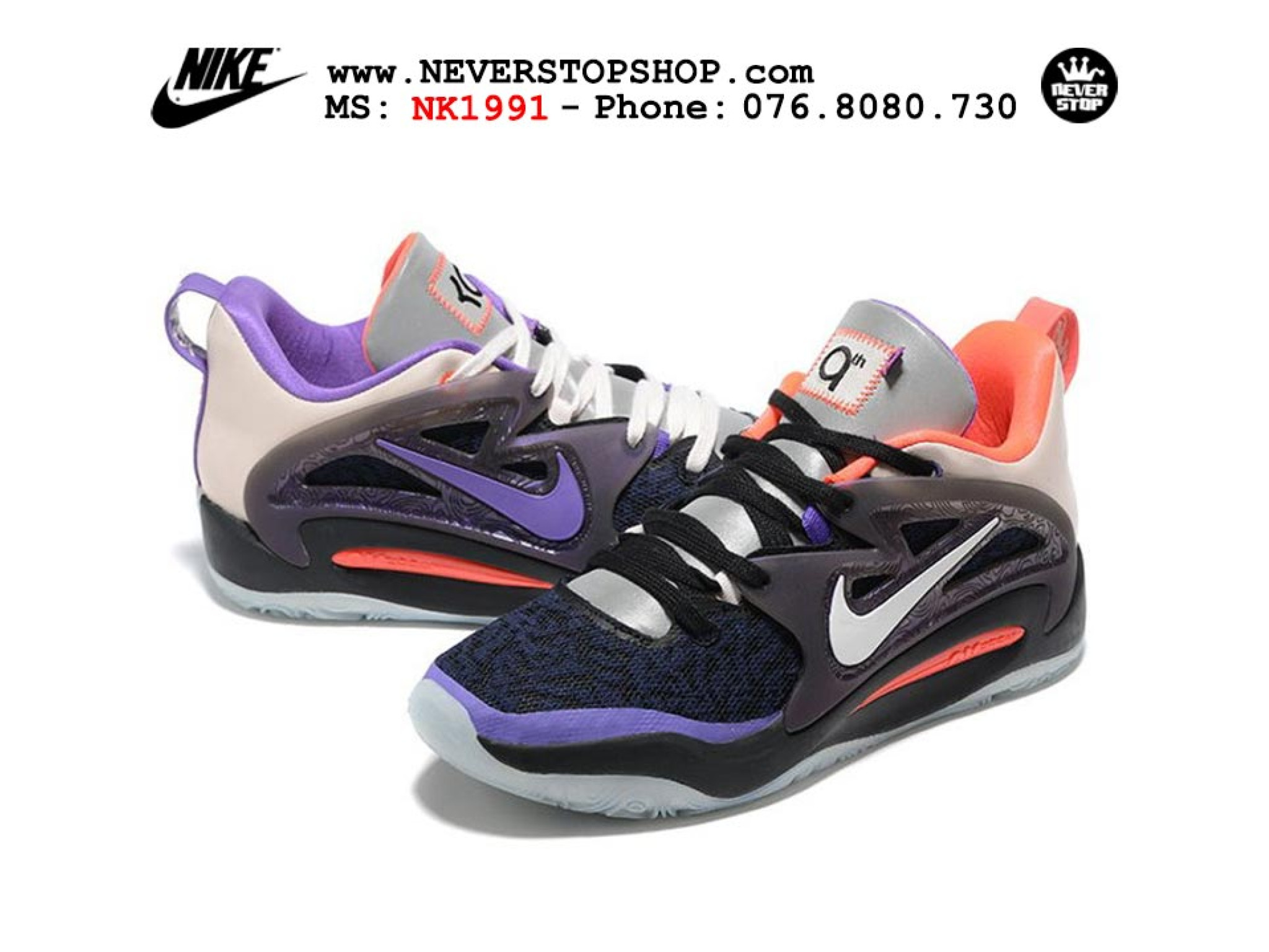 Giày bóng rổ cổ thấp NIKE KD 15 CHARLES DOUTHIT hàng ...