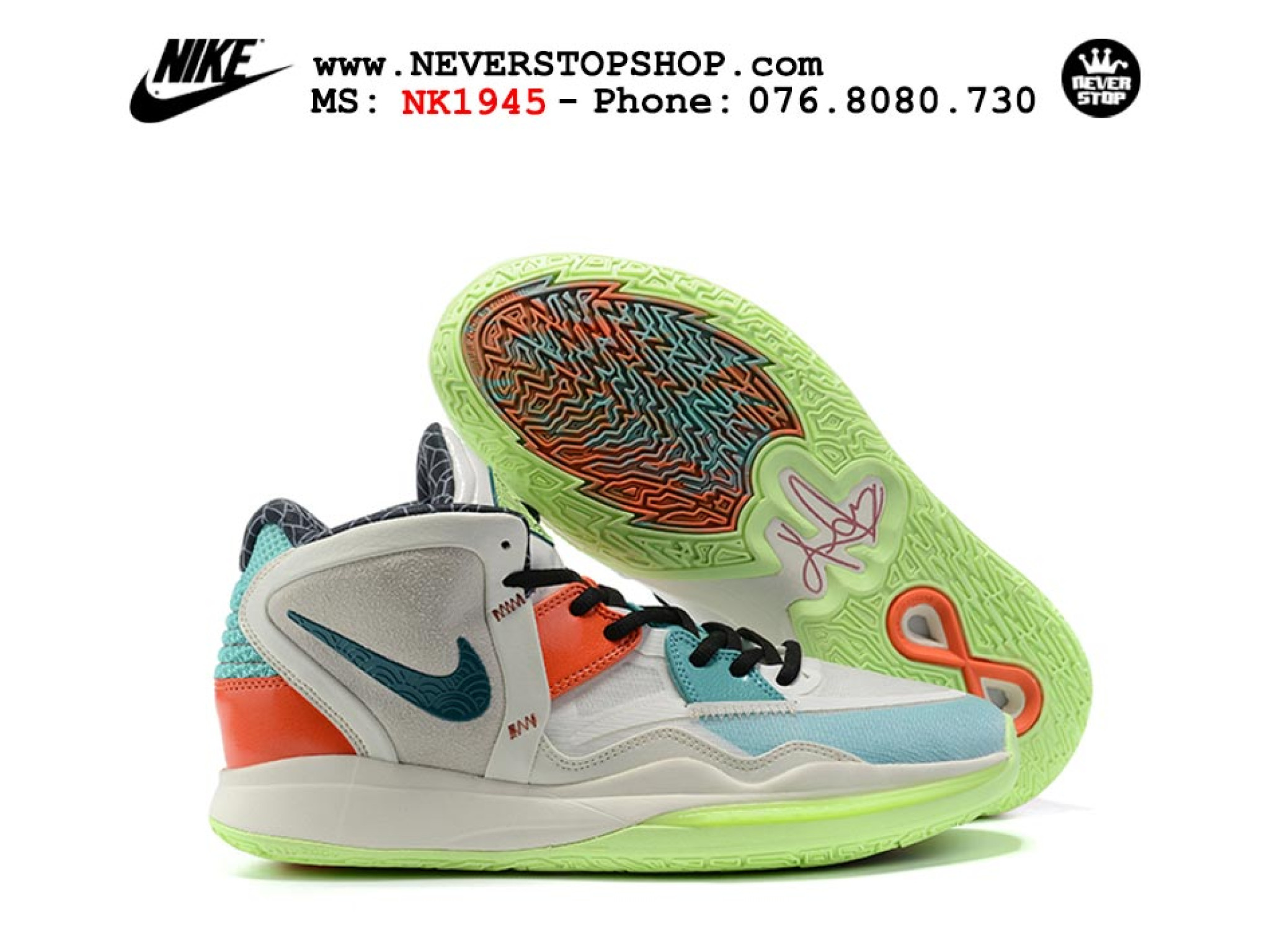 Giày bóng rổ cổ cao NIKE KYRIE 8 CNY nam hàng chuẩn ...