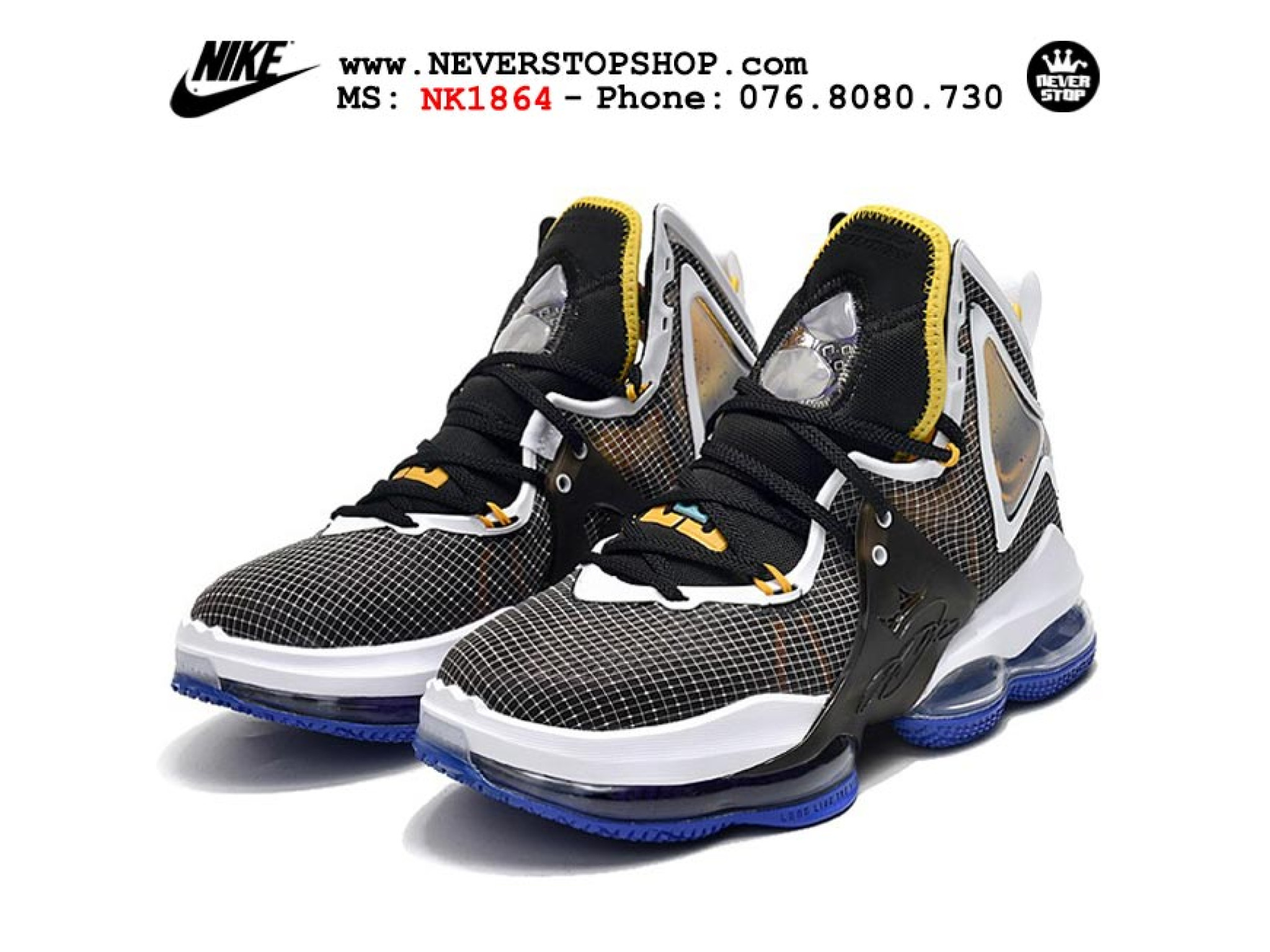 Nike Lebron 19 : Giày bóng rổ NIKE LEBRON 19 HARDWOOD ...