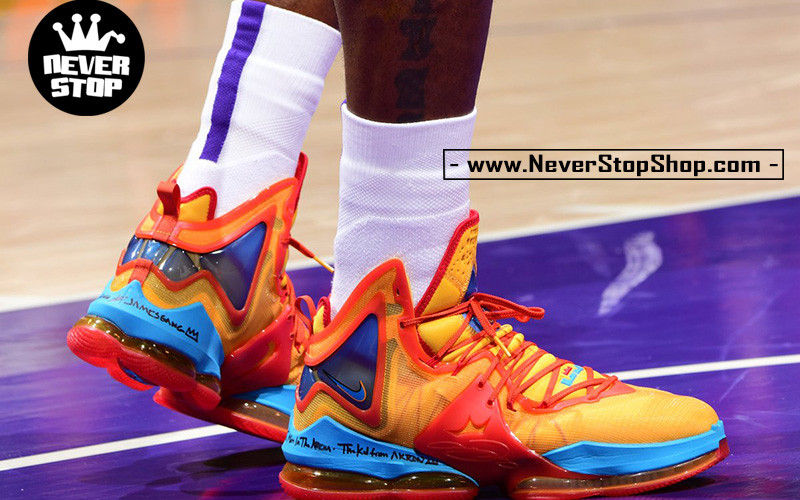 Giày bóng rổ NIKE LEBRON 19 mẫu mới siêu ngầu,