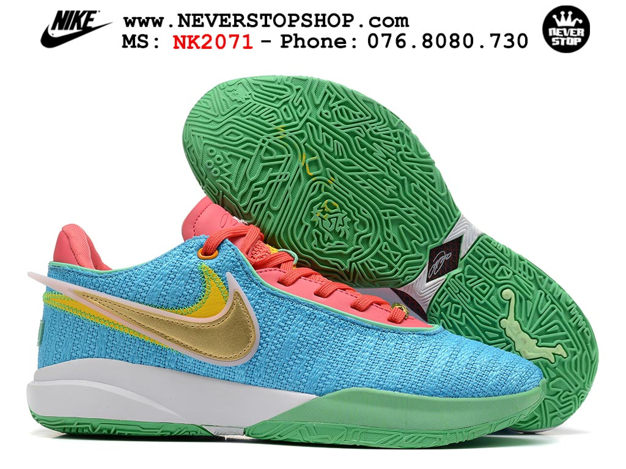 NIKE : Giày bóng rổ nam NIKE LEBRON 20 FRUITY PEBBLES ...