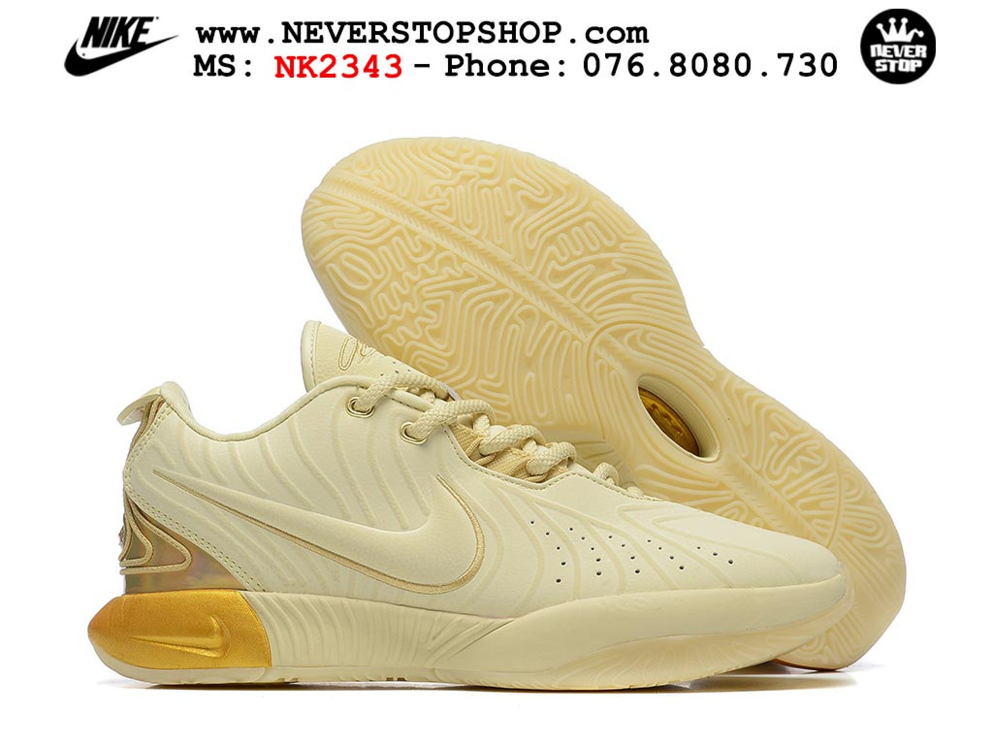 Nike Lebron 21 : Giày bóng rổ NIKE LEBRON 21 CREAM GOLD ...