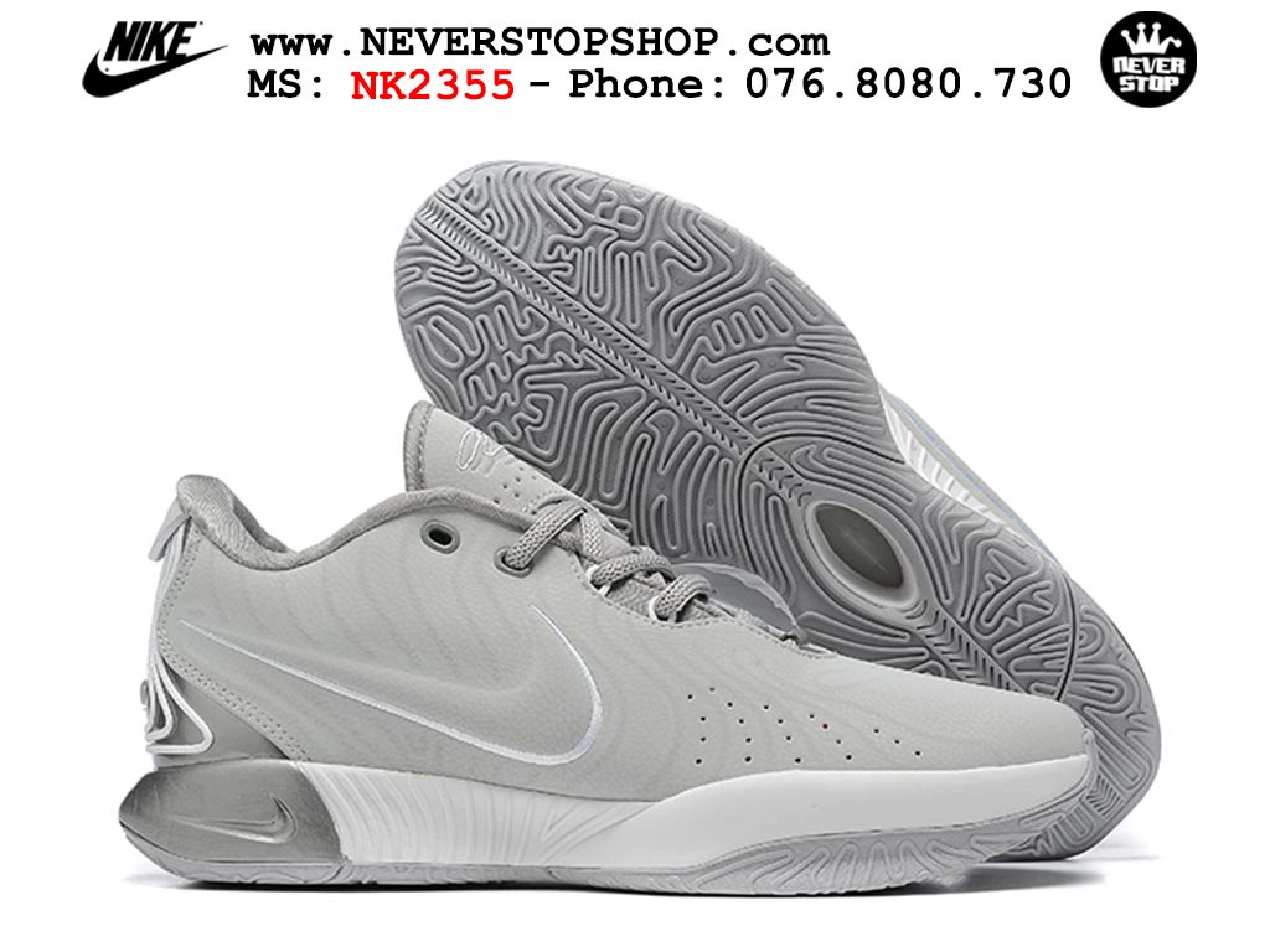 Nike Lebron 21 : Giày bóng rổ NIKE LEBRON 21 WOLF GREY ...