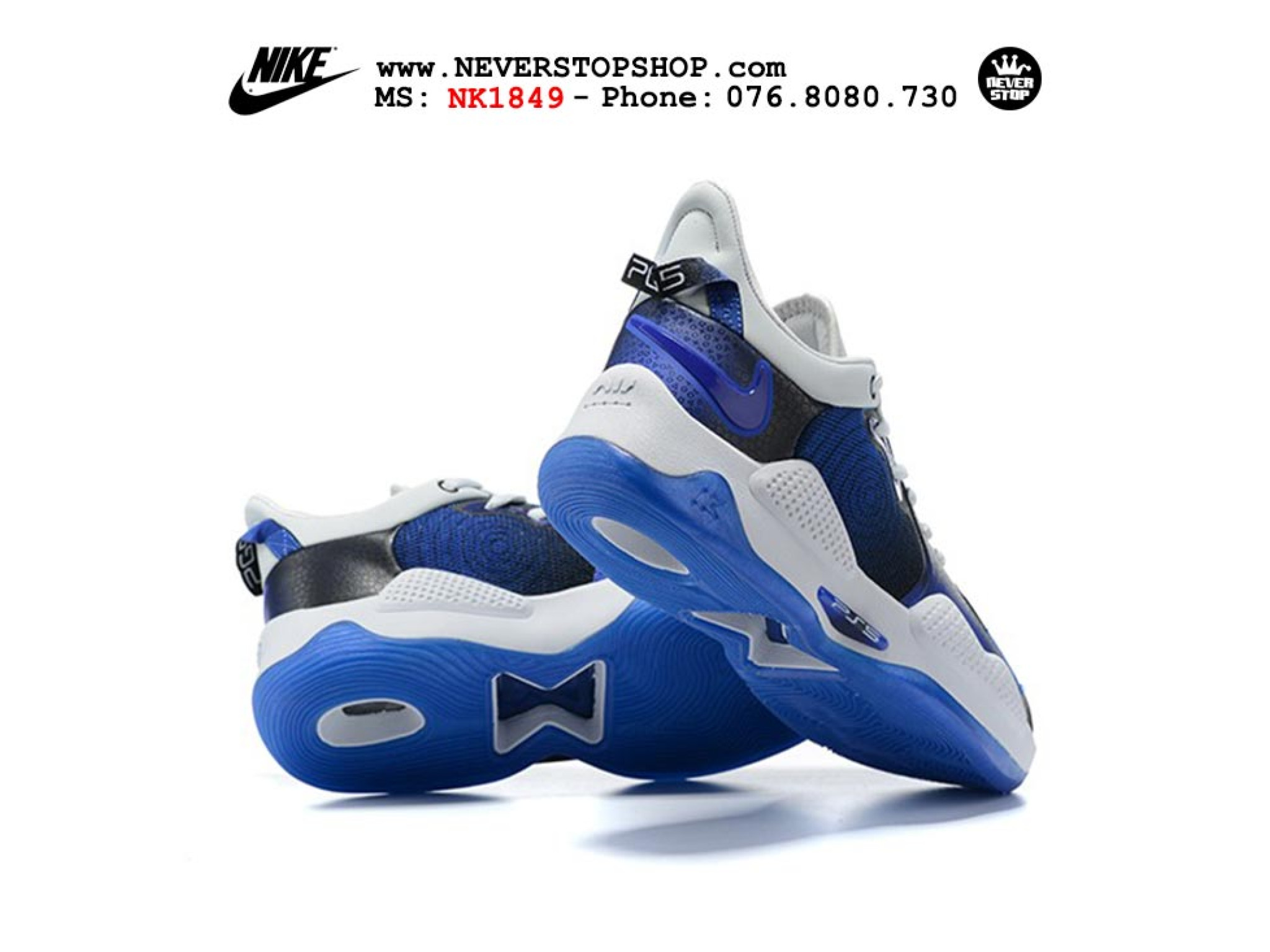 Nike PG 5.0 : Giày bóng rổ NIKE PG 5.0 PLAY STATION BLUE ...