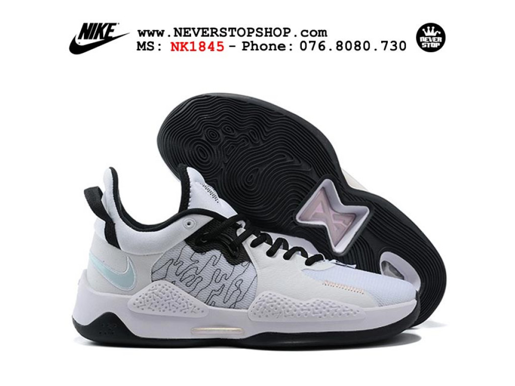 NIKE : Giày bóng rổ NIKE LEBRON AMBASSADOR 13 WHITE BLACK ...