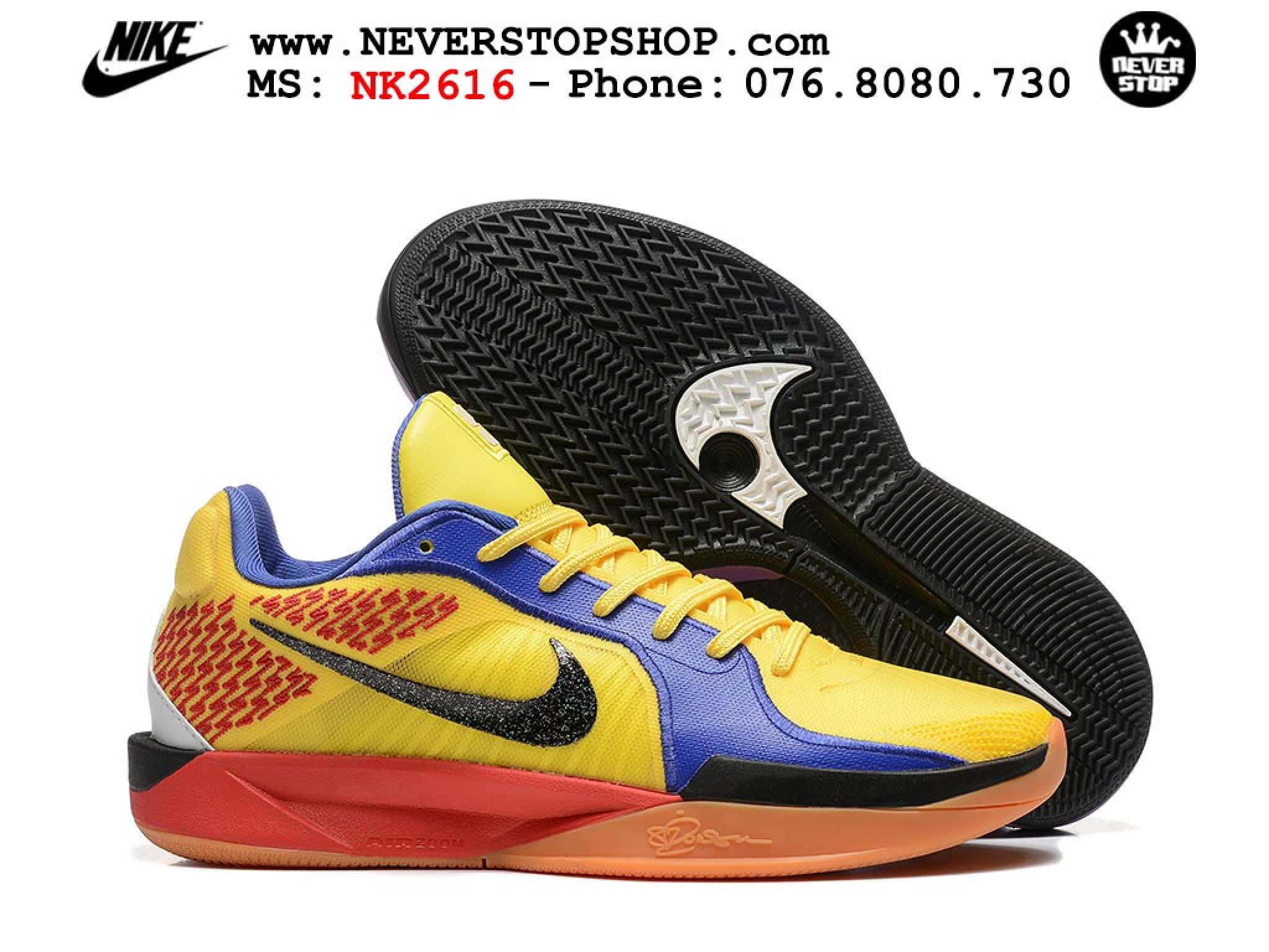 Nike Sabrina 2 : Giày bóng rổ nam NIKE SABRINA 2 TOY ...