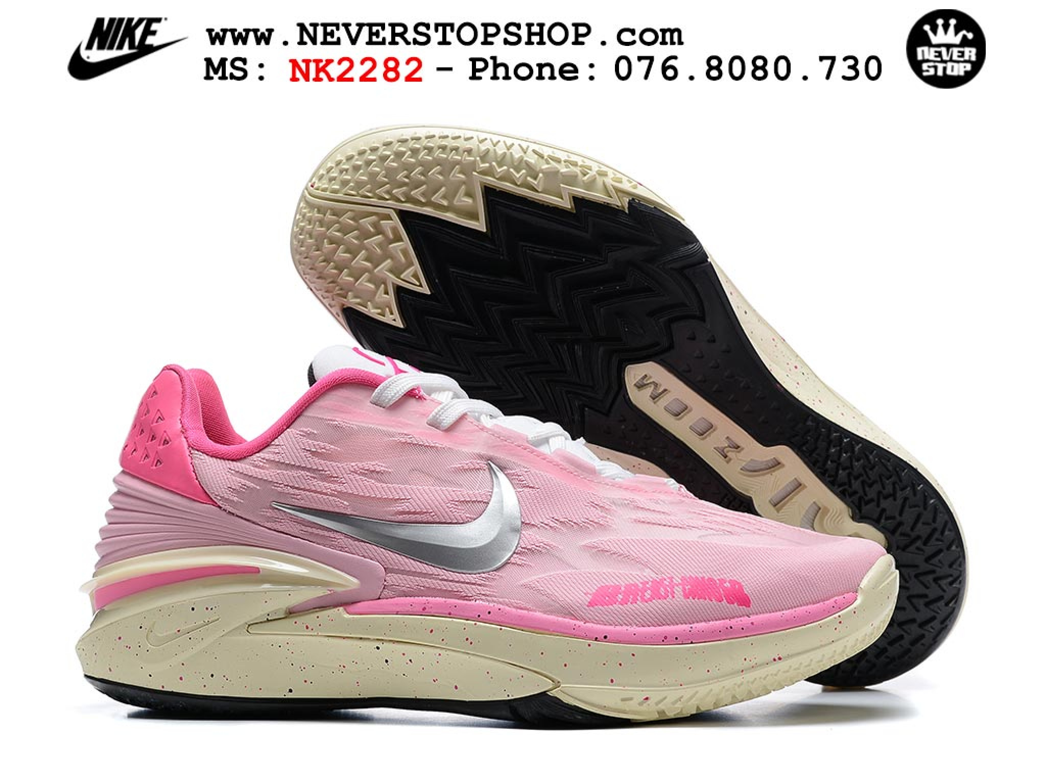 NIKE : Giày bóng rổ nam NIKE ZOOM GT CUT 2 BREAST CANCER ...