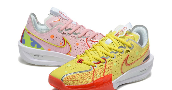 Giày bóng rổ nam NIKE ZOOM GT CUT 3 SPONGEBOB MISMATCH ...