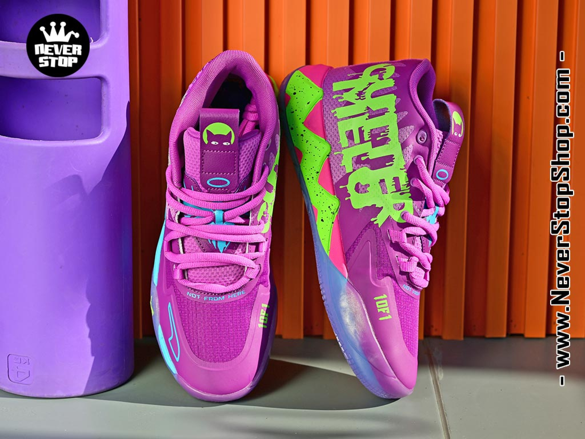 Giày bóng rổ nam PUMA MB 01 GUTTER CAT GANG hàng đẹp ...