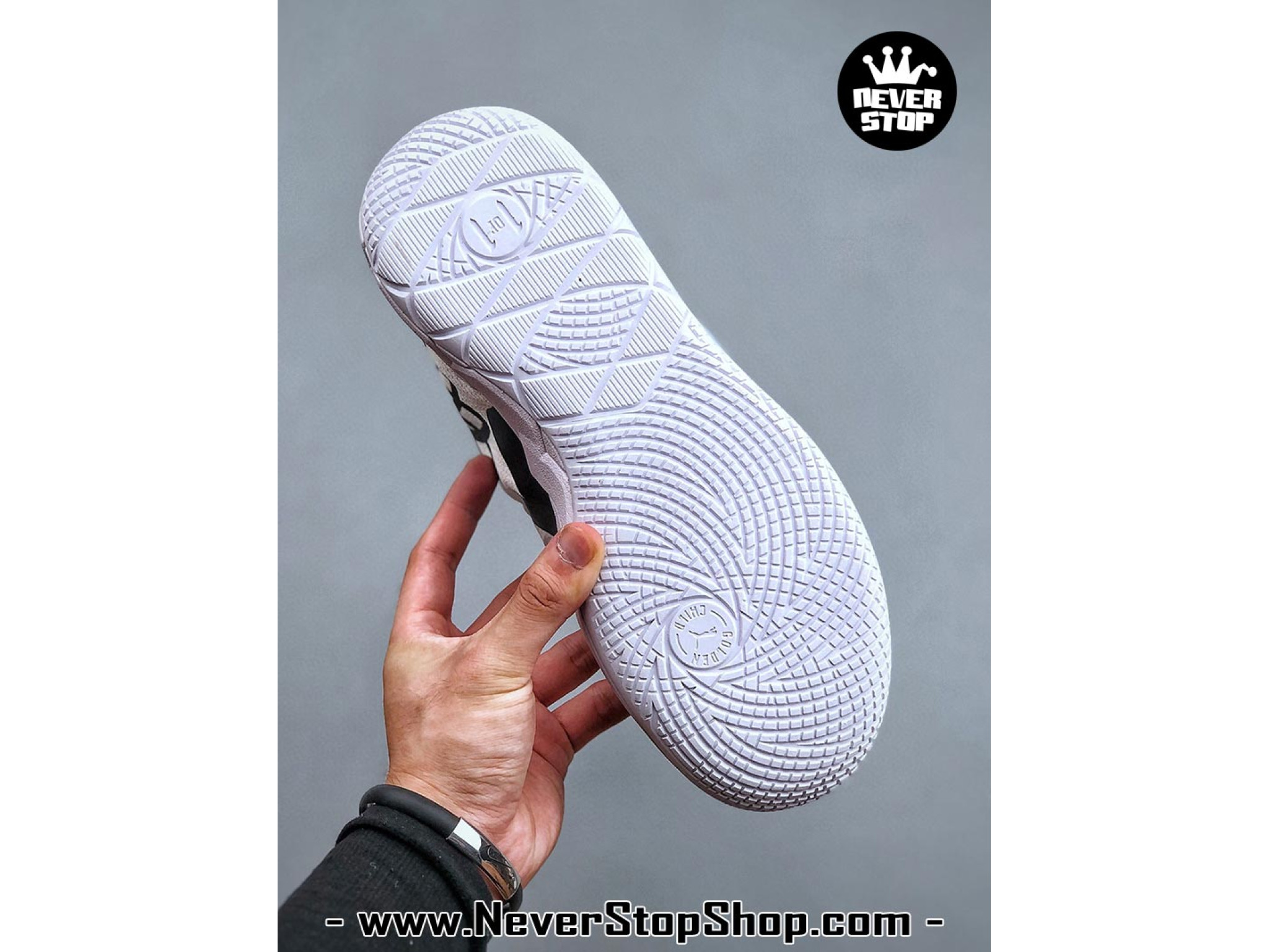 PUMA : Giày bóng rổ nam PUMA MB 01 LOW WHITE BLACK hàng ...