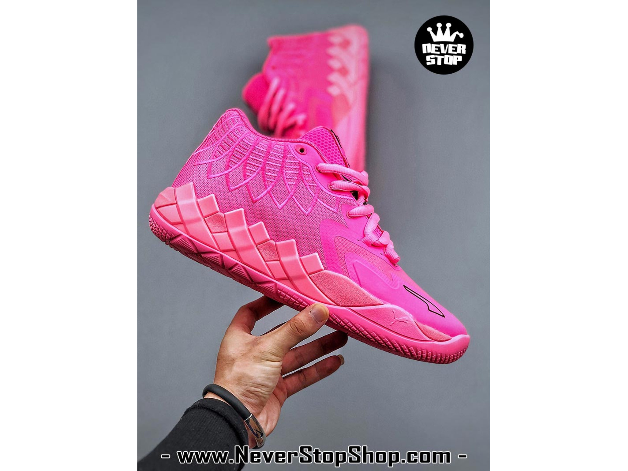 Puma MB 01 : Giày bóng rổ nam PUMA MB 01 PINK hàng đẹp ...