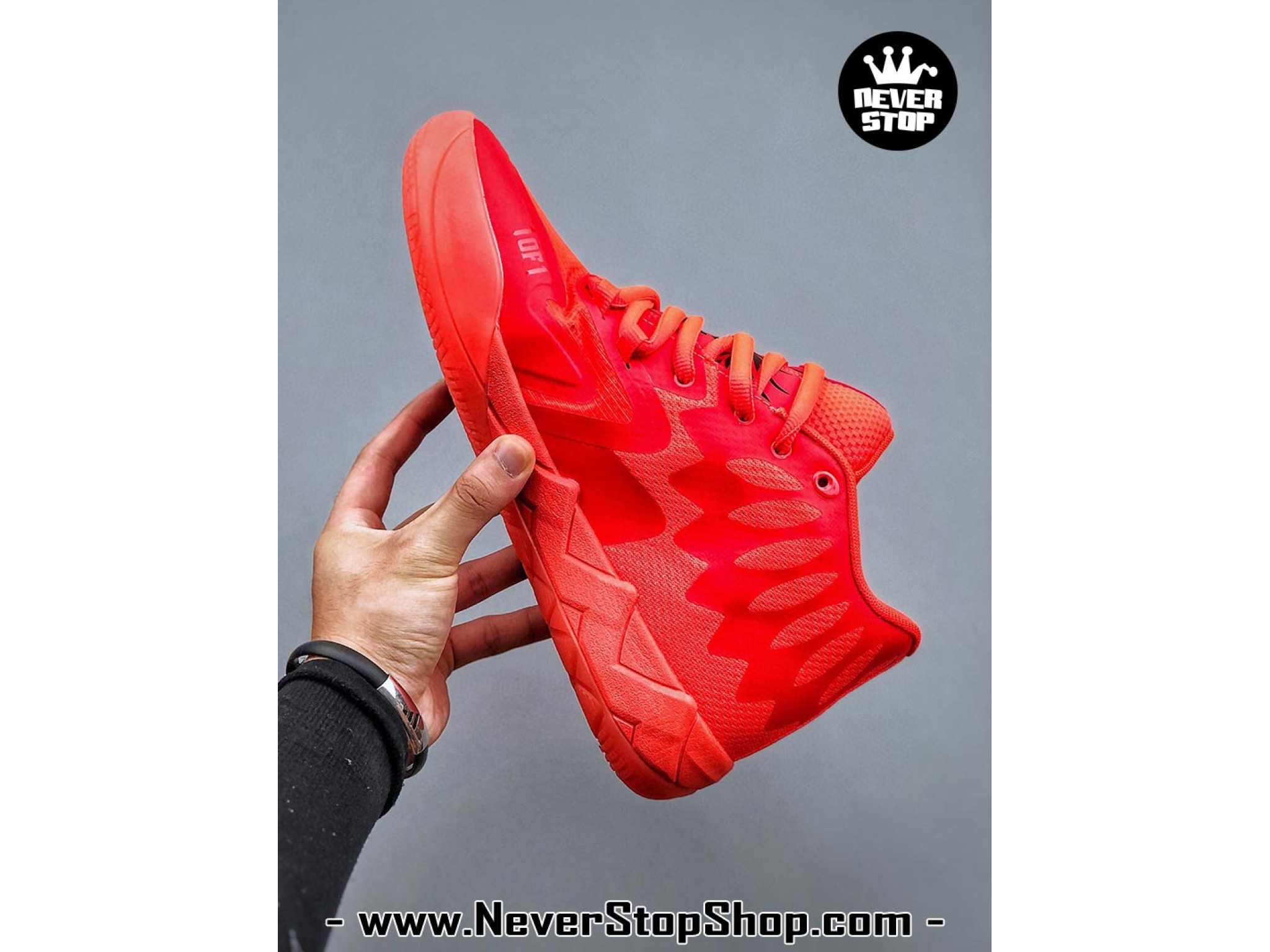 Puma MB 01 : Giày bóng rổ nam PUMA MB 01 RED BLAST hàng ...