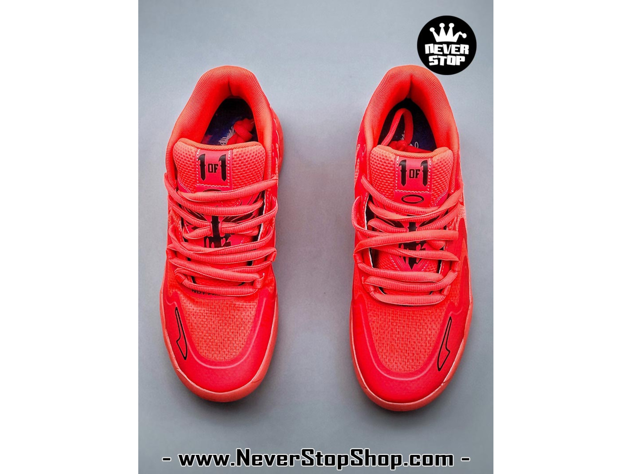 Puma MB 01 : Giày bóng rổ nam PUMA MB 01 RED BLAST hàng ...