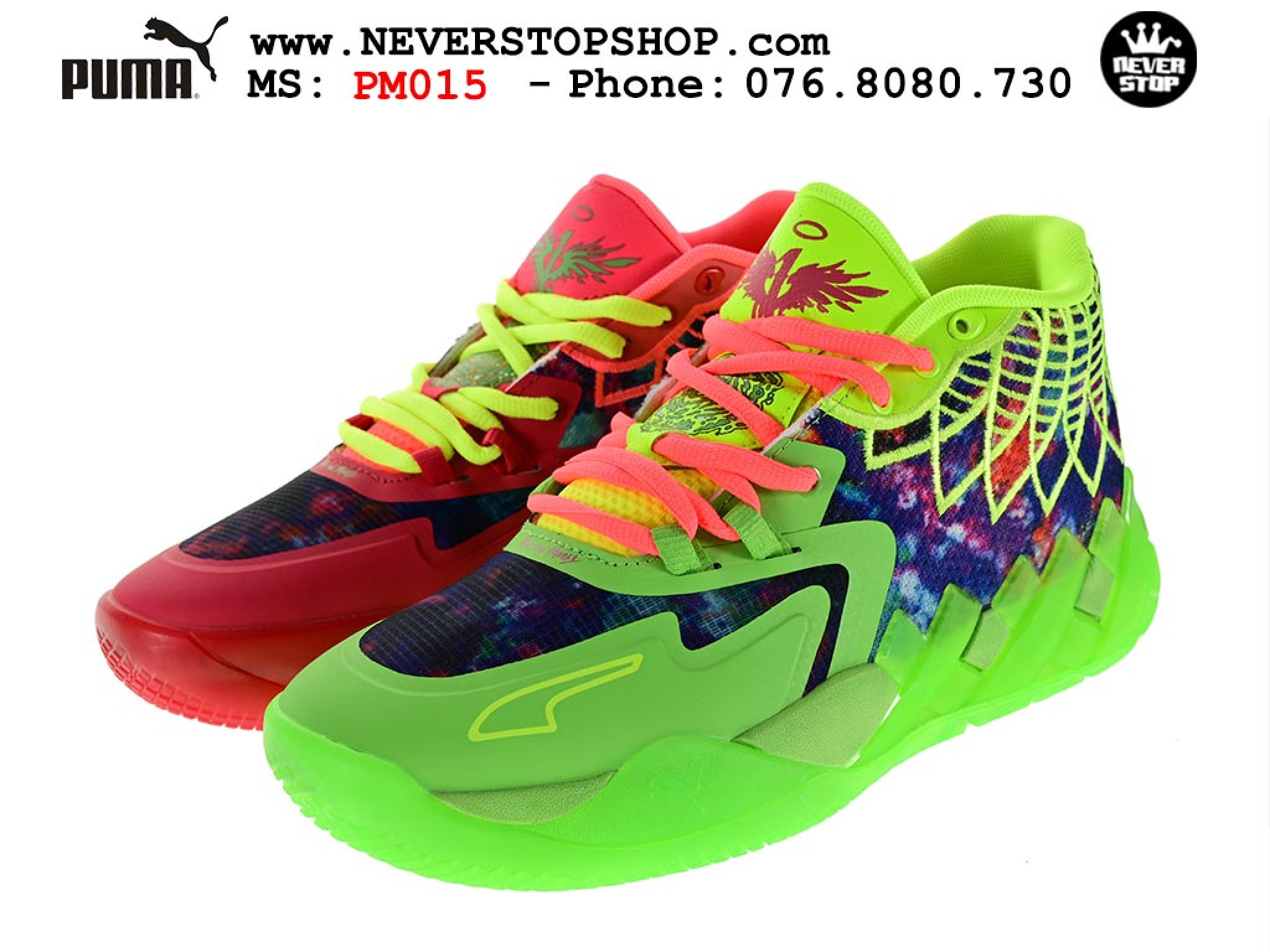 Puma MB 01 : Giày bóng rổ nam PUMA MB 01 RICK AND MORTY ...