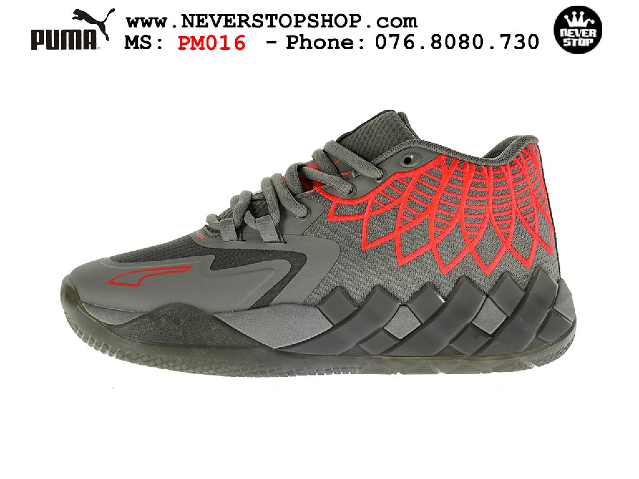 Puma MB 01 : Giày bóng rổ nam PUMA MB 01 ROCK RIDGE hàng ...