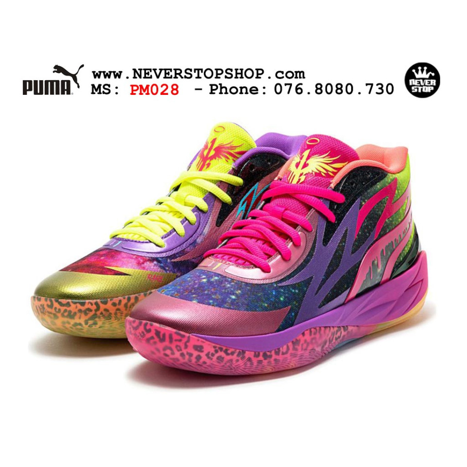 Giày bóng rổ nam PUMA MB 02 cổ cao hàng đẹp loại ...
