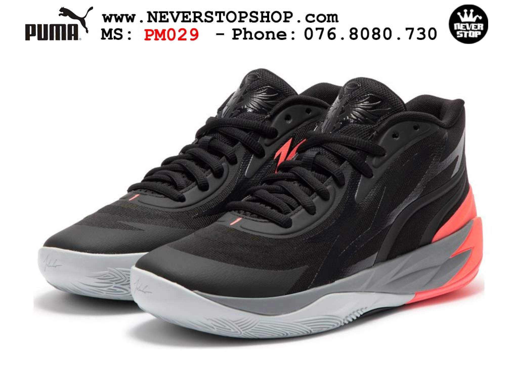 Giày (Order) : Giày bóng rổ nam PUMA MB 02 FLARE mẫu ...