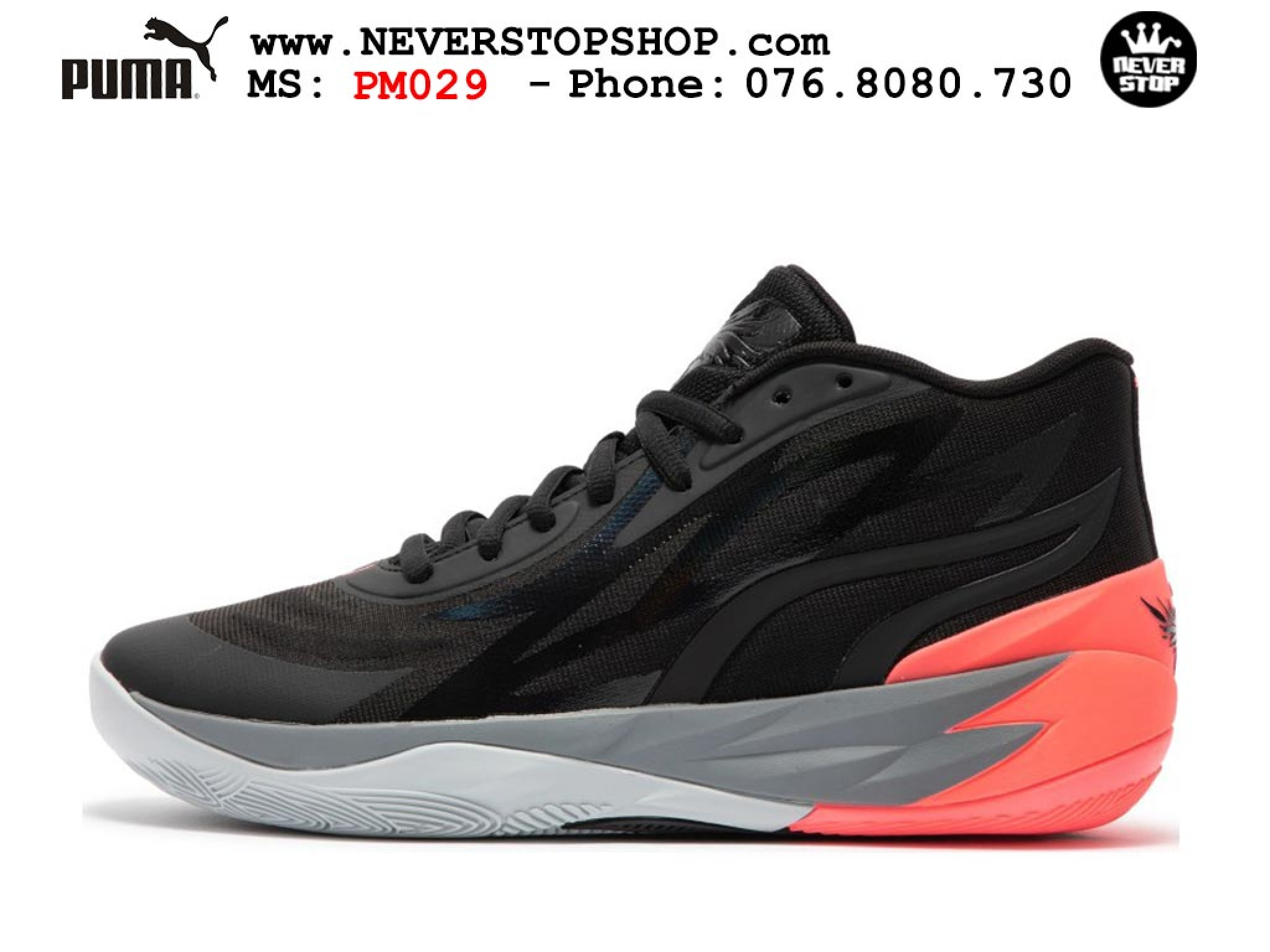 Giày (Order) : Giày bóng rổ nam PUMA MB 02 FLARE mẫu ...