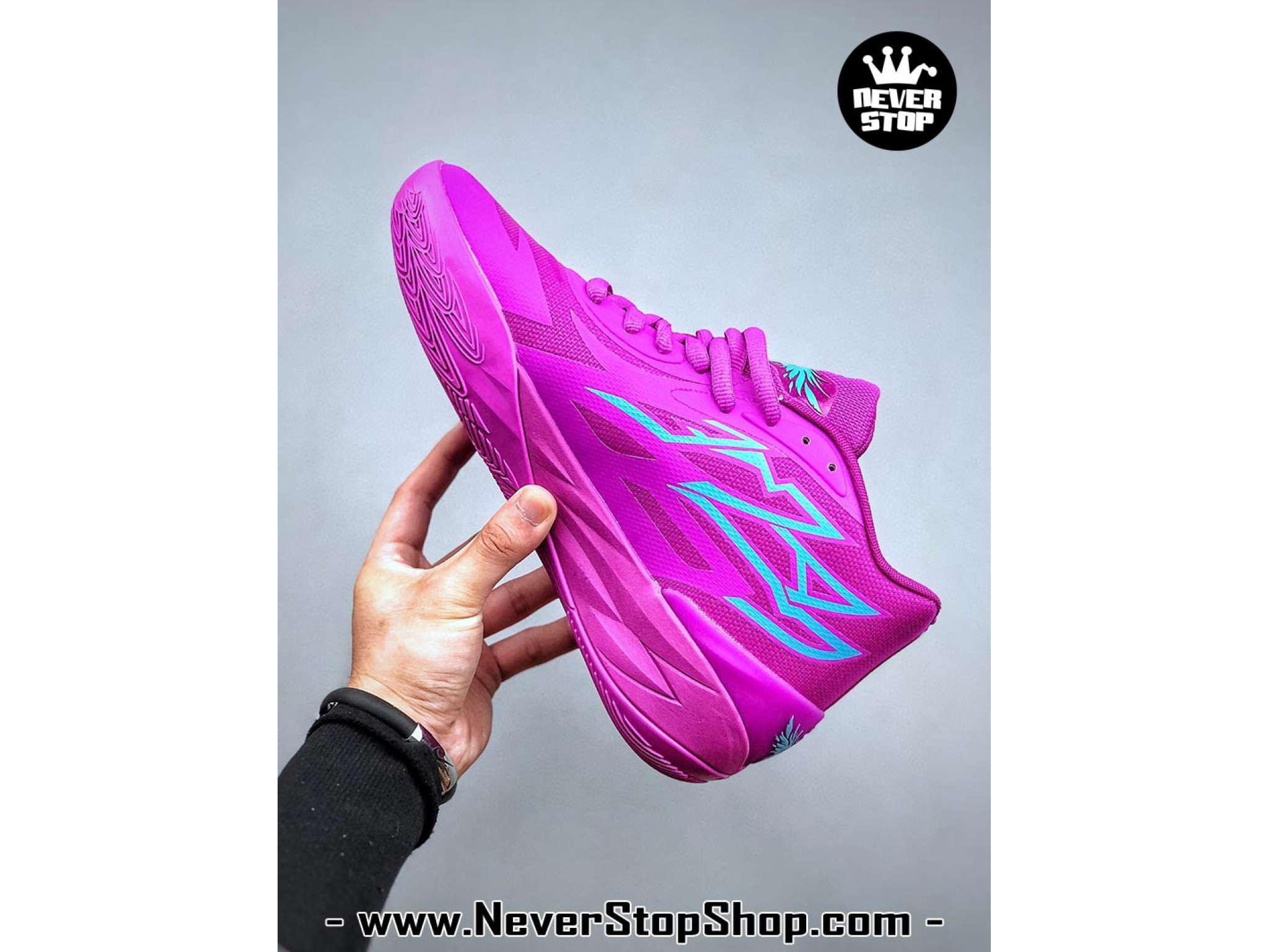 Puma MB 02 : Giày bóng rổ nam PUMA MB 02 PURPLE mẫu ...