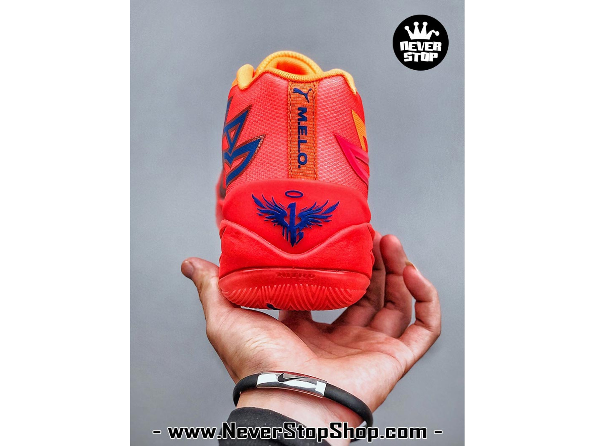 Puma MB 02 : Giày bóng rổ nam PUMA MB 02 SUPERNOVA ORANGE ...