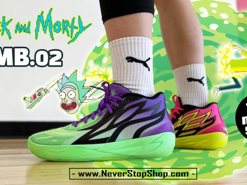 Giày bóng rổ nam PUMA MB 02 cổ cao hàng đẹp loại ...