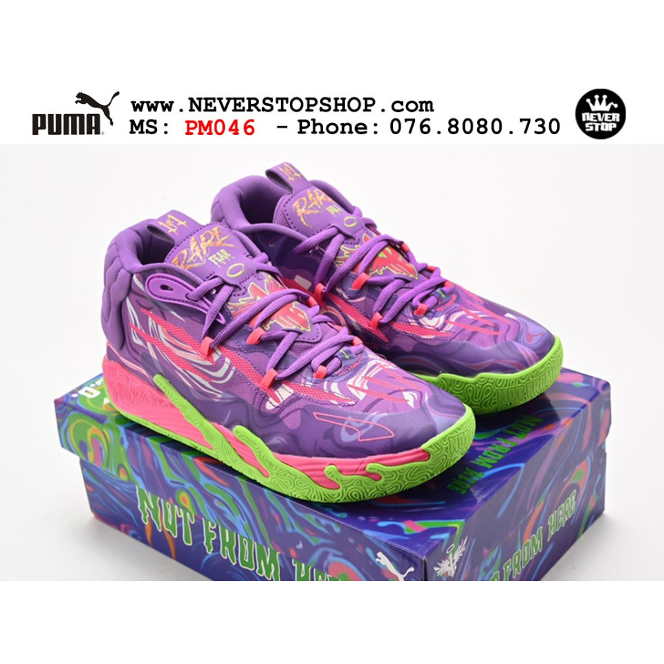 Giày bóng rổ PUMA MB 03 LAMELO BALL chuyên thể thao ...