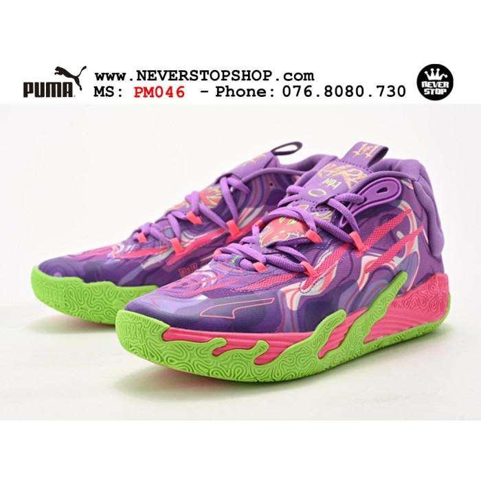 Giày bóng rổ PUMA MB 03 LAMELO BALL chuyên thể thao ...
