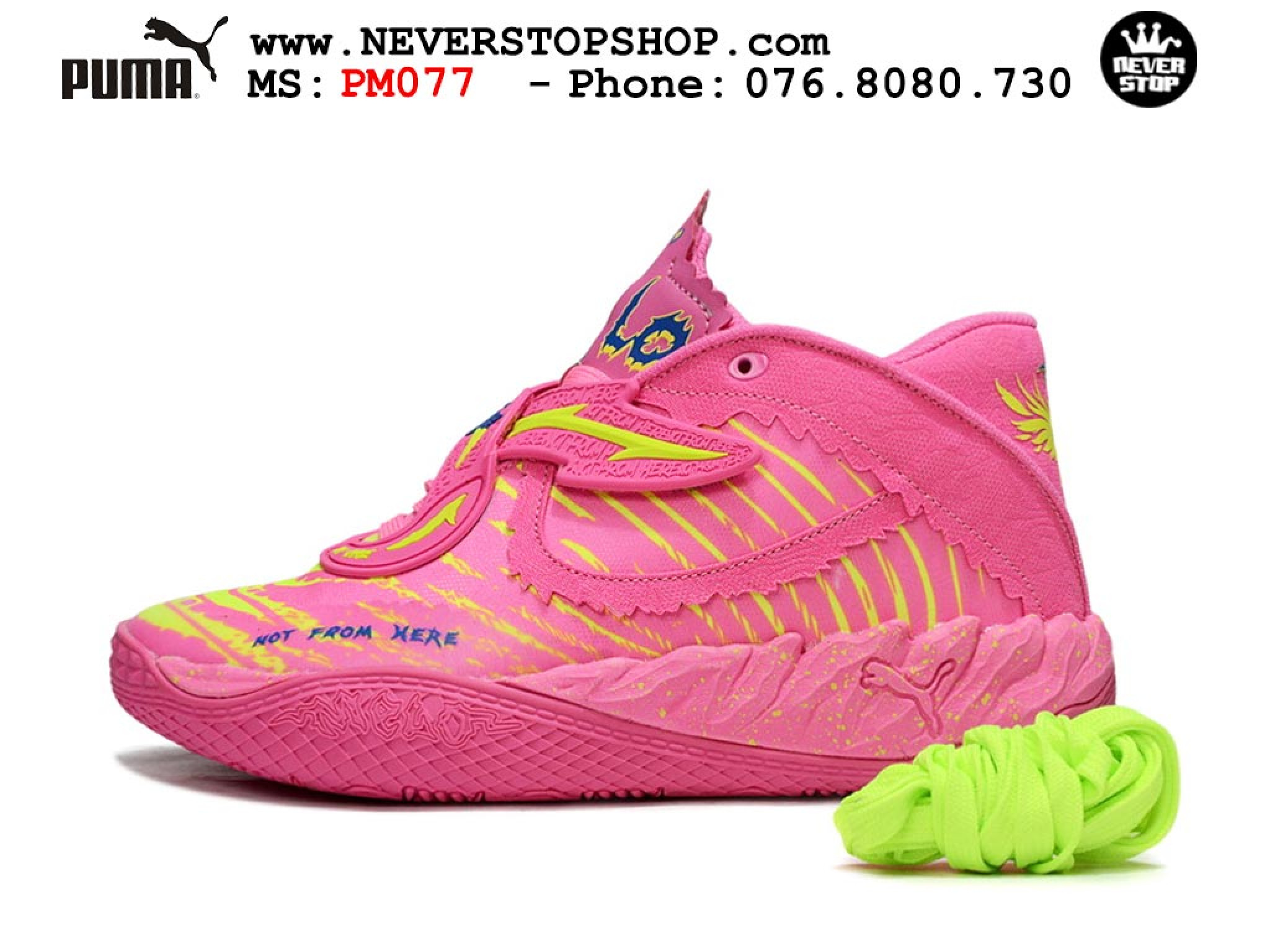 Giày (Order) : Giày bóng rổ outdoor PUMA MB 05 PINK ...