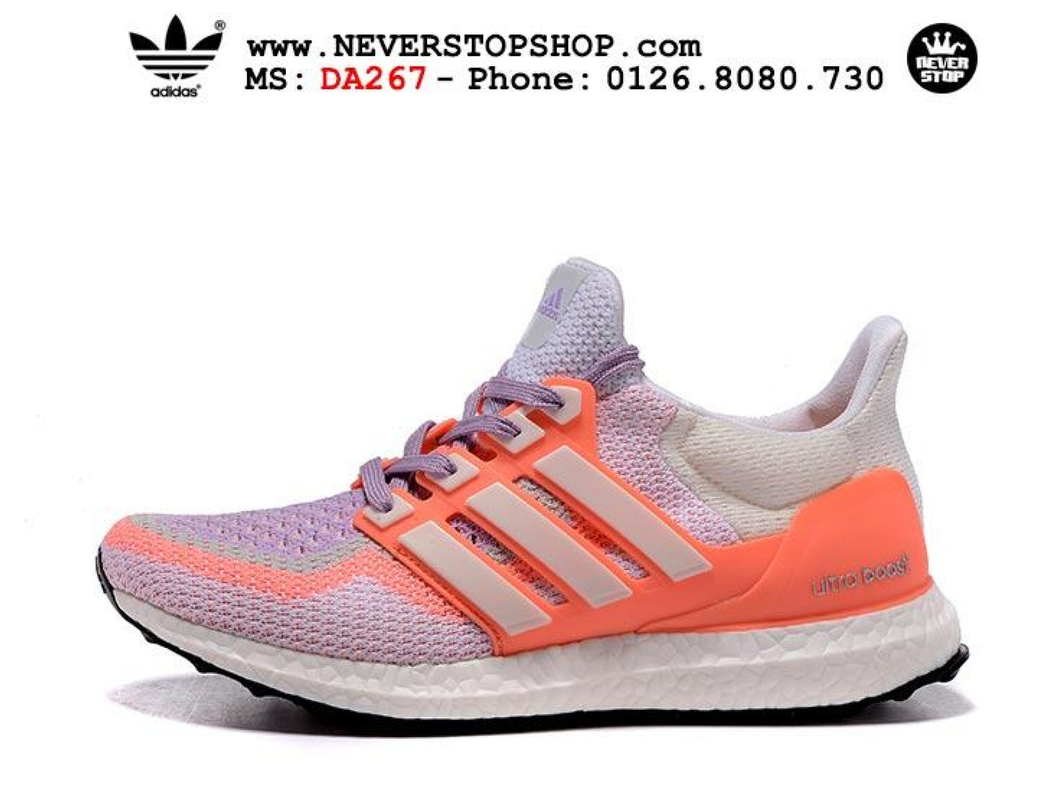Giày thể thao ADIDAS ULTRA BOOST Light Orange Pink chuyên ...