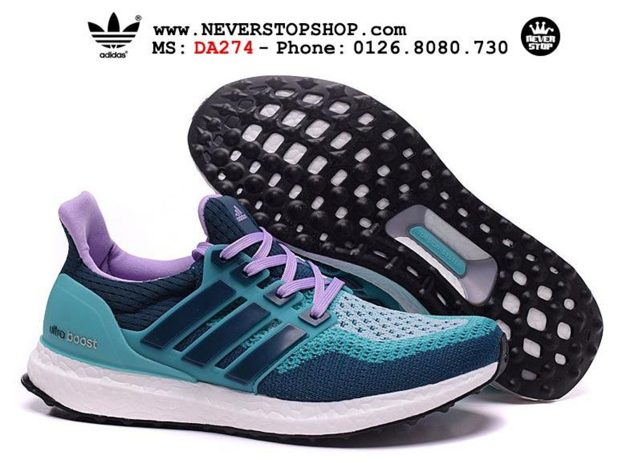 Giày thể thao ADIDAS ULTRA BOOST Mint Purple chuyên chạy ...