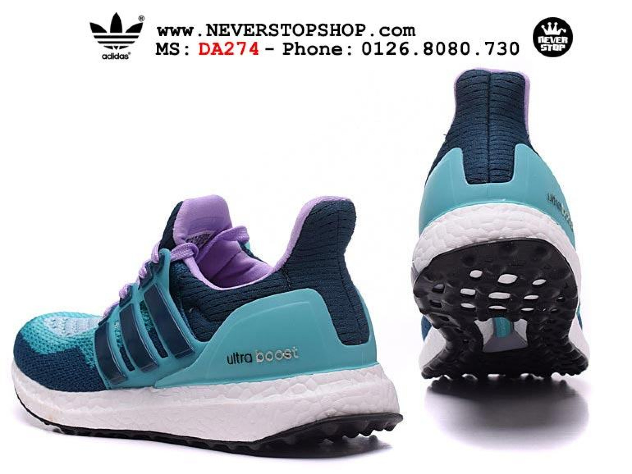 Giày thể thao ADIDAS ULTRA BOOST Mint Purple chuyên chạy ...