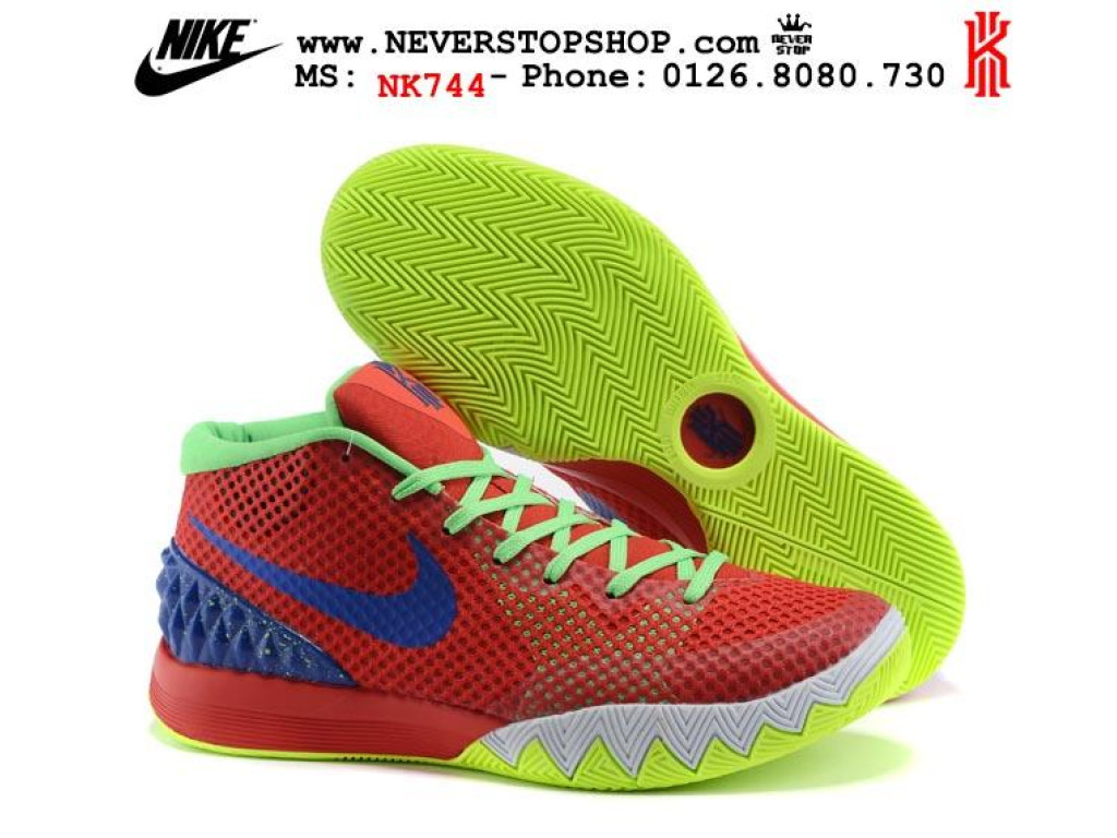 Nike Kyrie 1 : Giày bóng rổ NIKE KYRIE 1 Red Neon chuyên ...