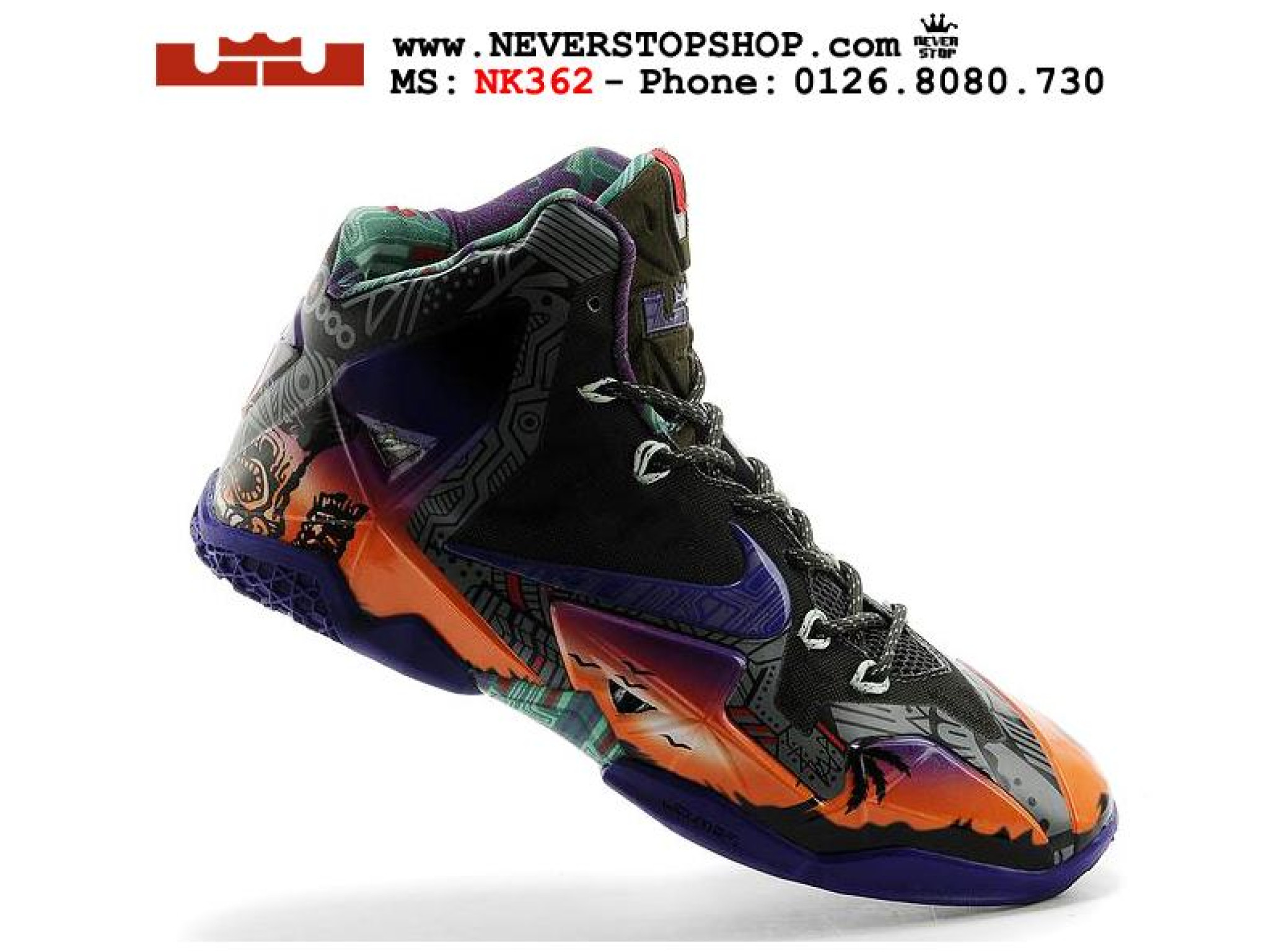 Giày bóng rổ NIKE LEBRON 11 Hawaii hàng chất lượng ...