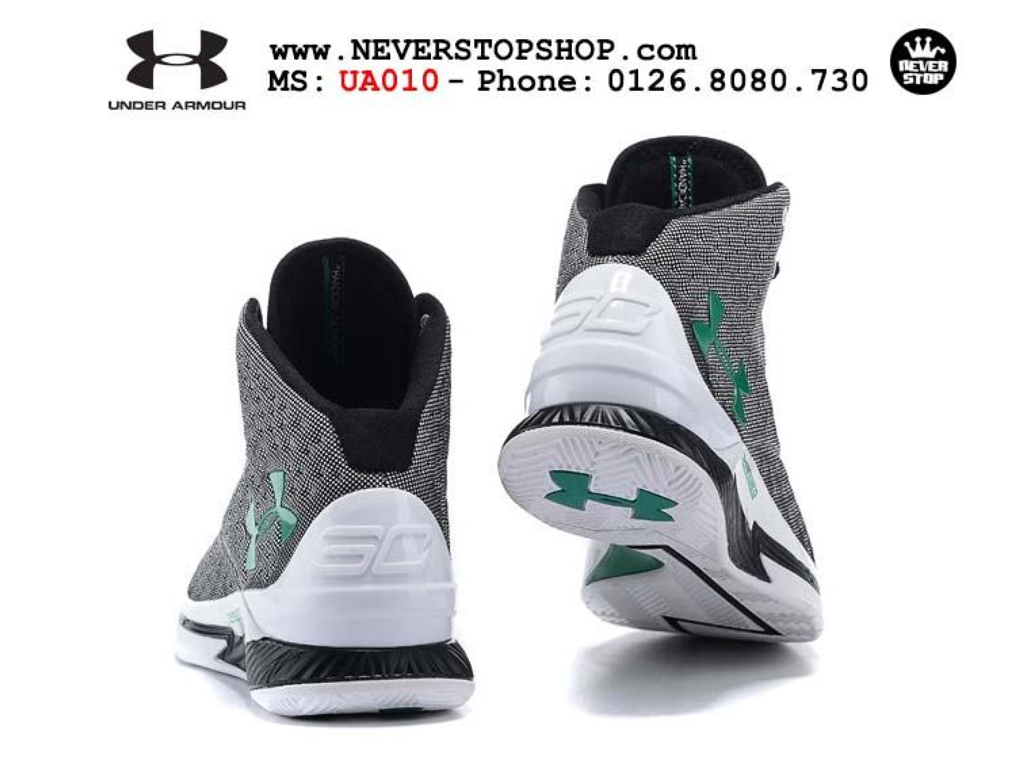 Giày bóng rổ UNDER ARMOUR CURRY ONE Dark Grey chuyên ...