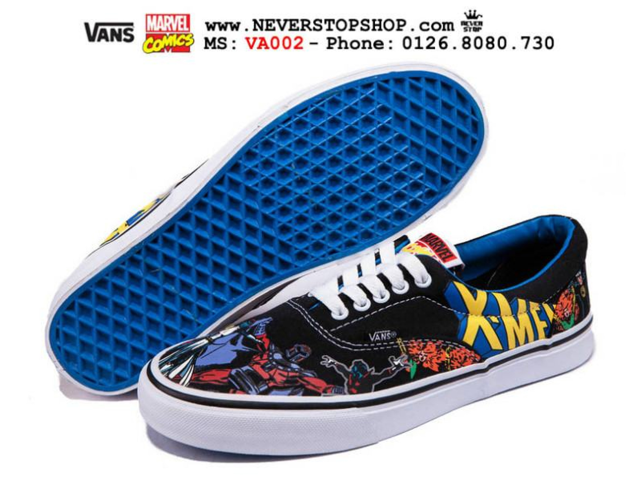 Giày thời trang VANS MARVEL X-MEN hàng siêu độc,