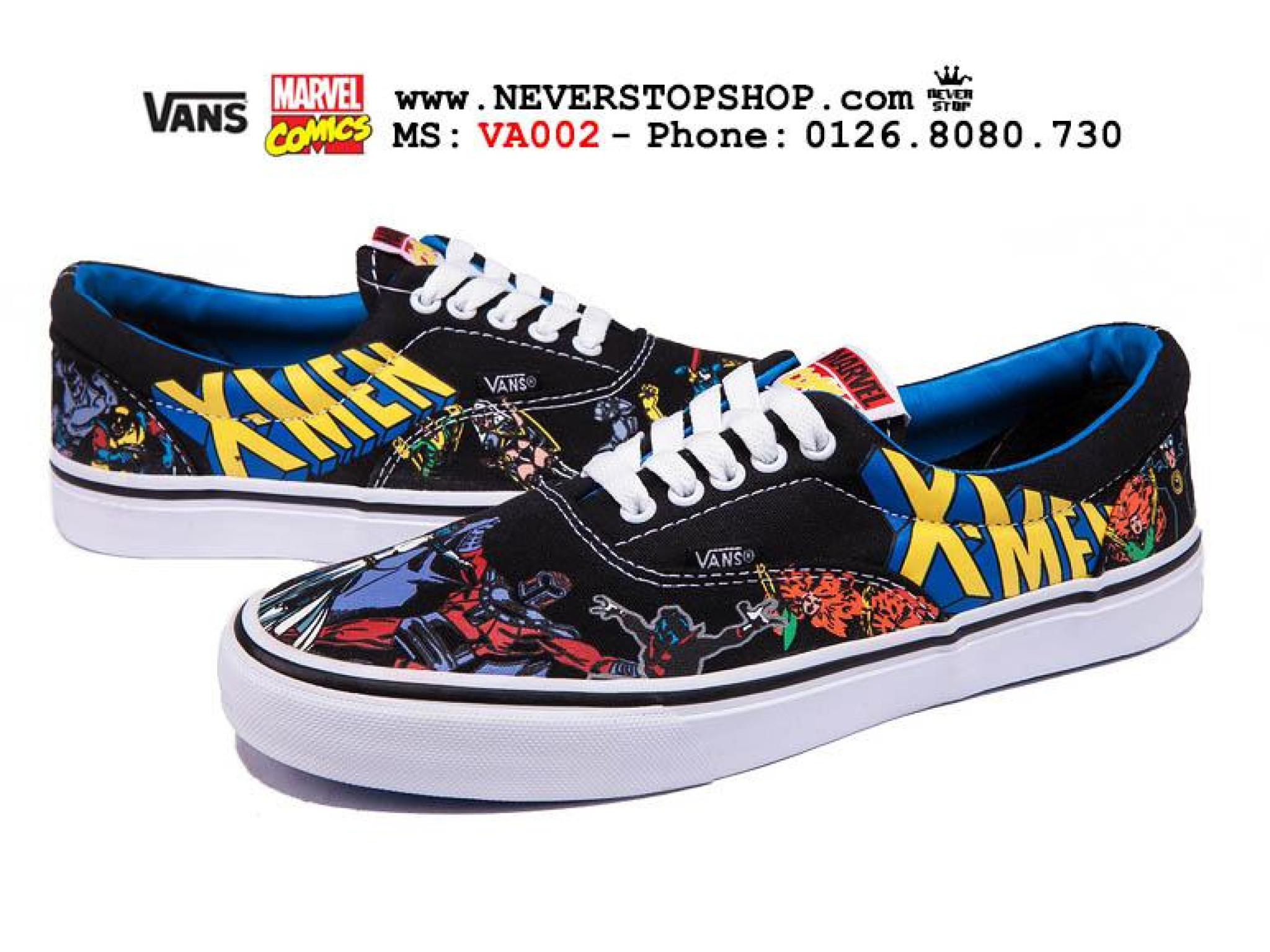 Giày thời trang VANS MARVEL X-MEN hàng siêu độc,