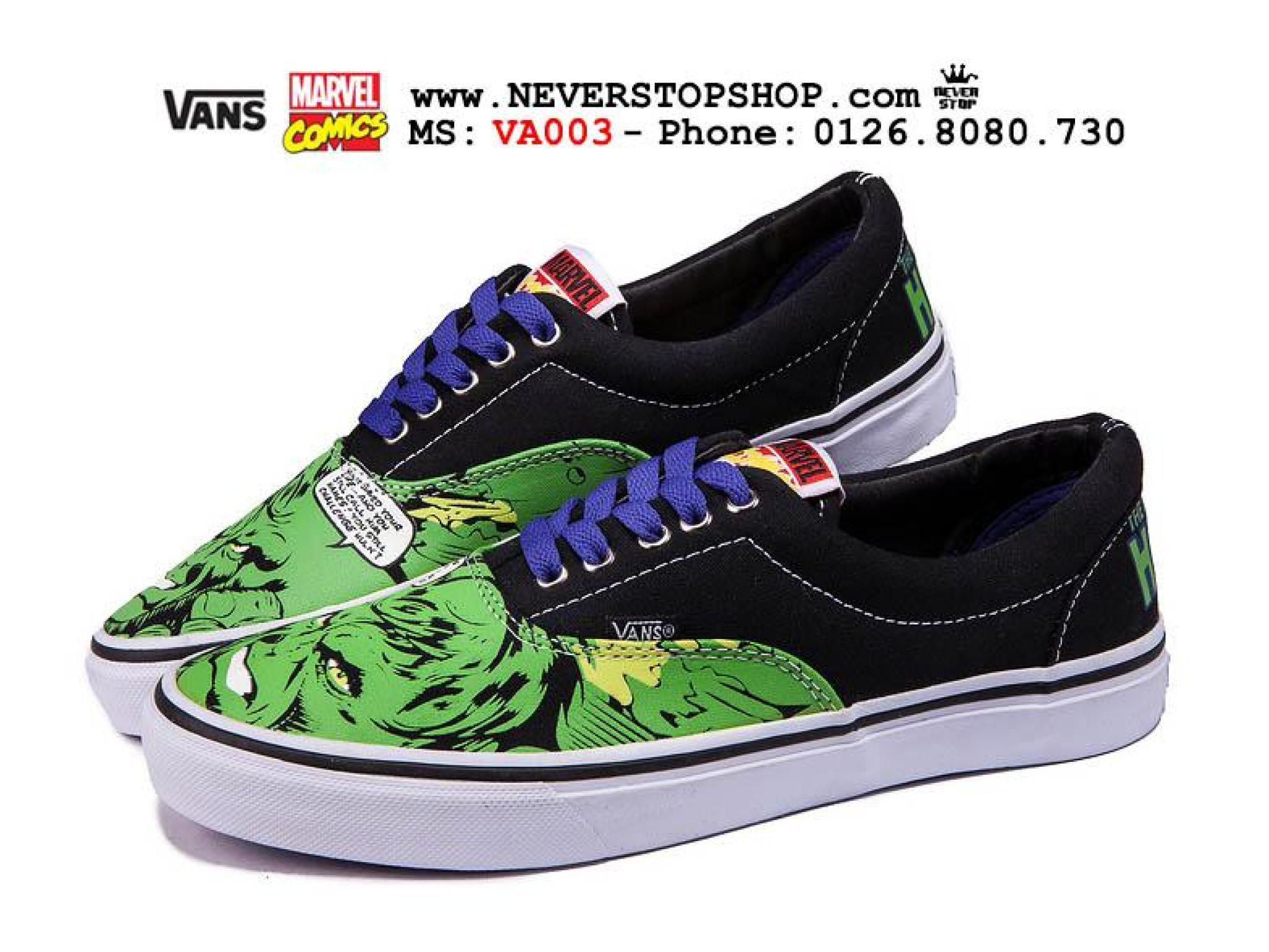 Giày thời trang VANS MARVEL HULK hàng siêu độc, giá ...
