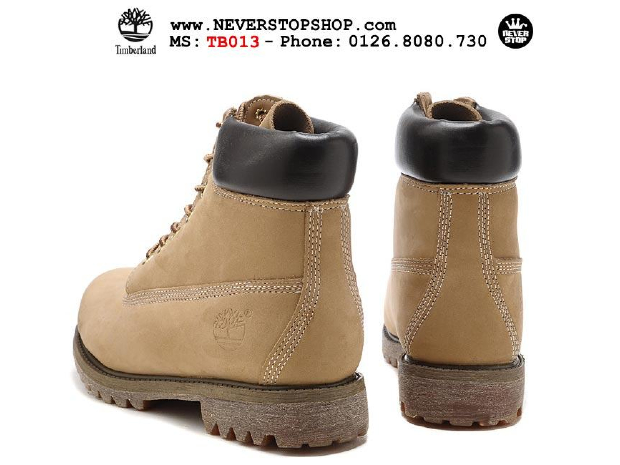 Giày TIMBERLAND BOOT Tan nam nữ hàng đẹp chuẩn,